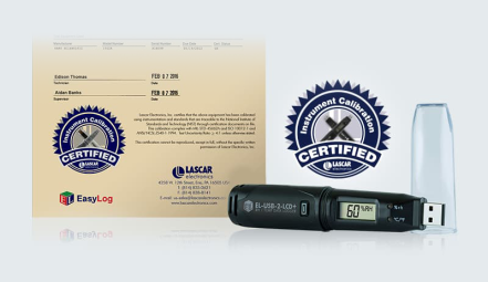 CAL-TEMP (0°C/+32°F) | 12 Month NIST Calibration Certificate