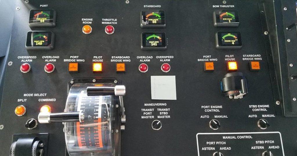 Ship Propulsion System Meters | PanelPilot M-Series | Lascar