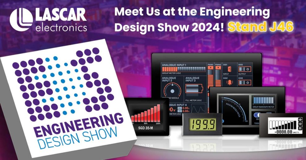 Lascar Electronics is attending EDS 2024: Enhancing User Interface Design - Lascar Electronics