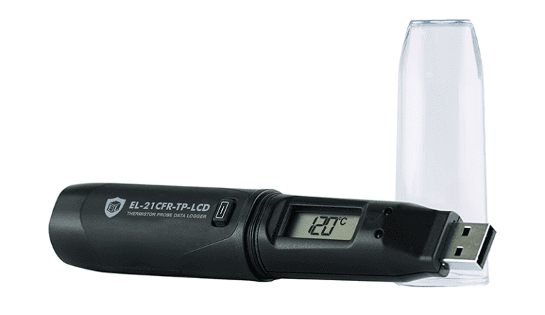 EL-21CFR-TP-LCD | 21CFR Thermistor Probe Logger With Display EL-21CFR-TP-LCD | 21CFR Thermistor Probe Logger With Display