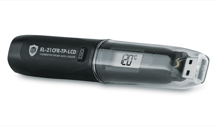 EL-21CFR-TP-LCD | 21CFR Thermistor Probe Logger With Display EL-21CFR-TP-LCD | 21CFR Thermistor Probe Logger With Display