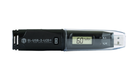 EL-USB-2-LCD+ | USB Temperature and Humidity Data Logger
